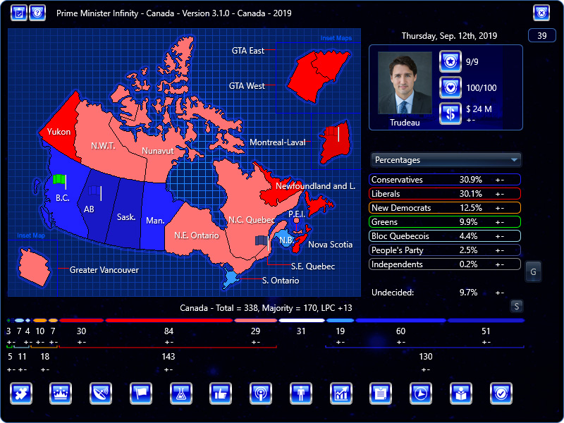 Canada Election Game – 270sims – US Presidential Election and ...