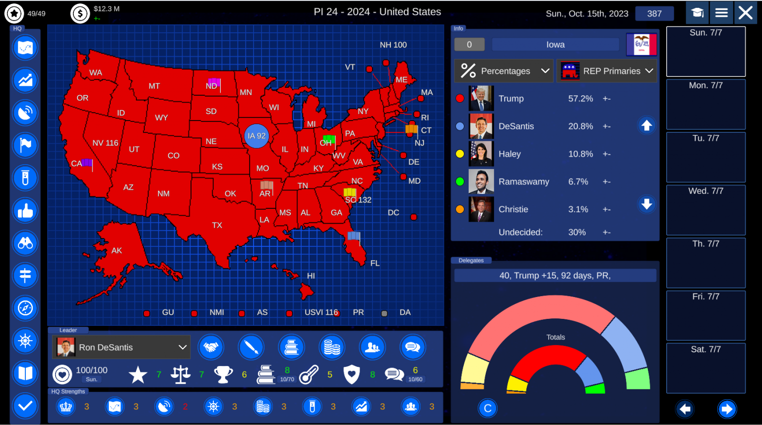 President Infinity 2024 – The Presidential Election Game – 270sims – US ...