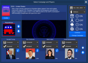 President Infinity 2024 – The Presidential Election Game – 270sims – US ...